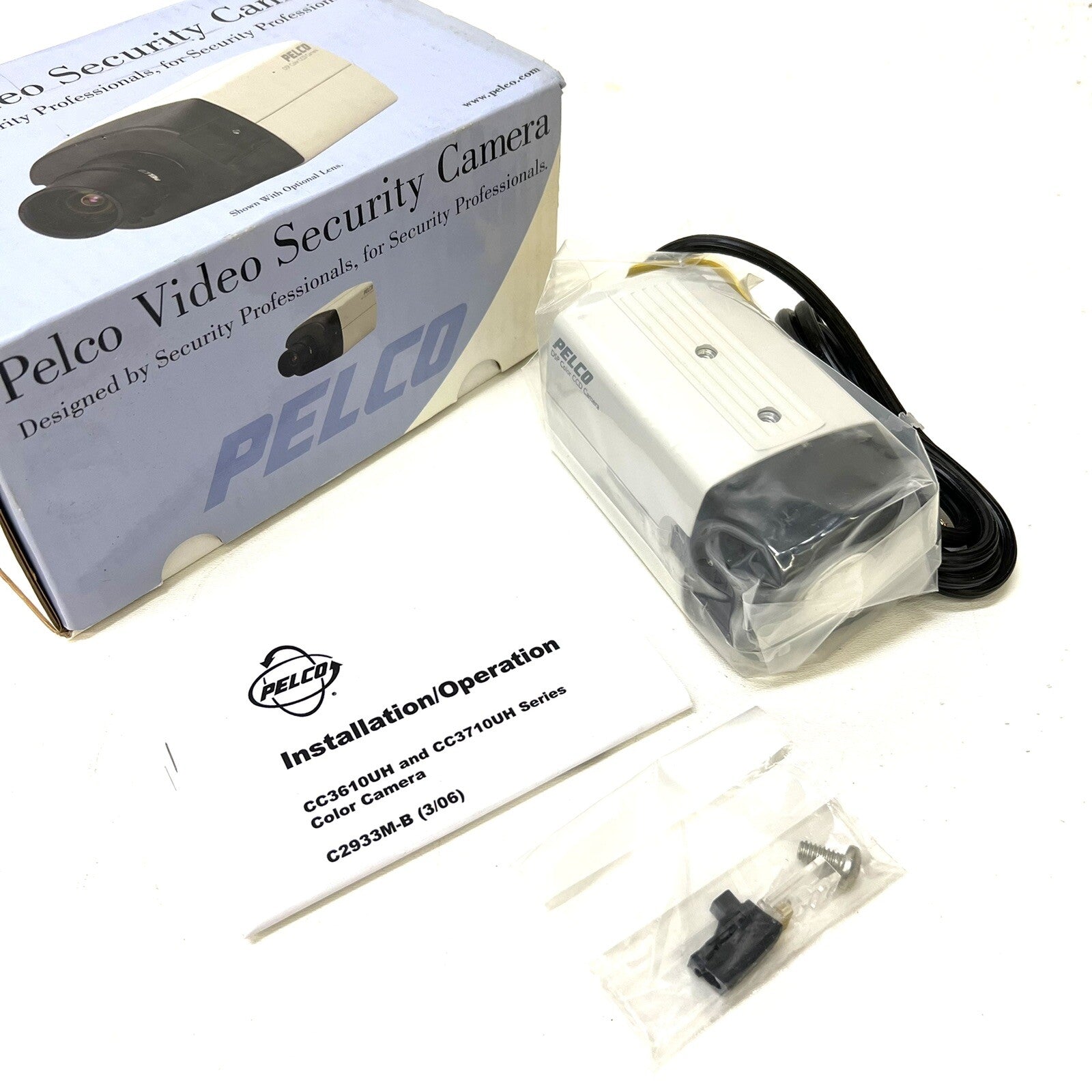 PELCO CC3610UH-7 CCTV Color Video Surveillance Camera – Surgical Disposable