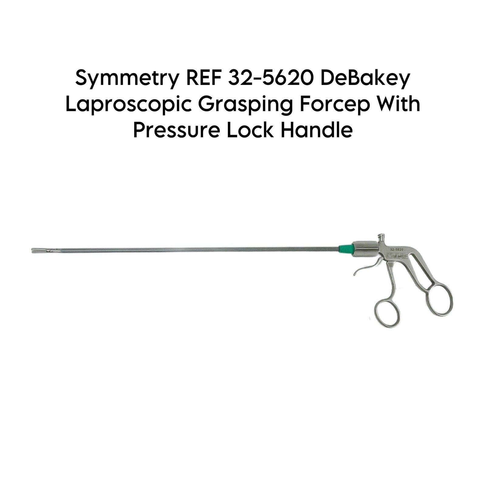 Symmetry REF 32-5620, DeBakey Laproscopic Grasping Forcep Pressure Loc ...