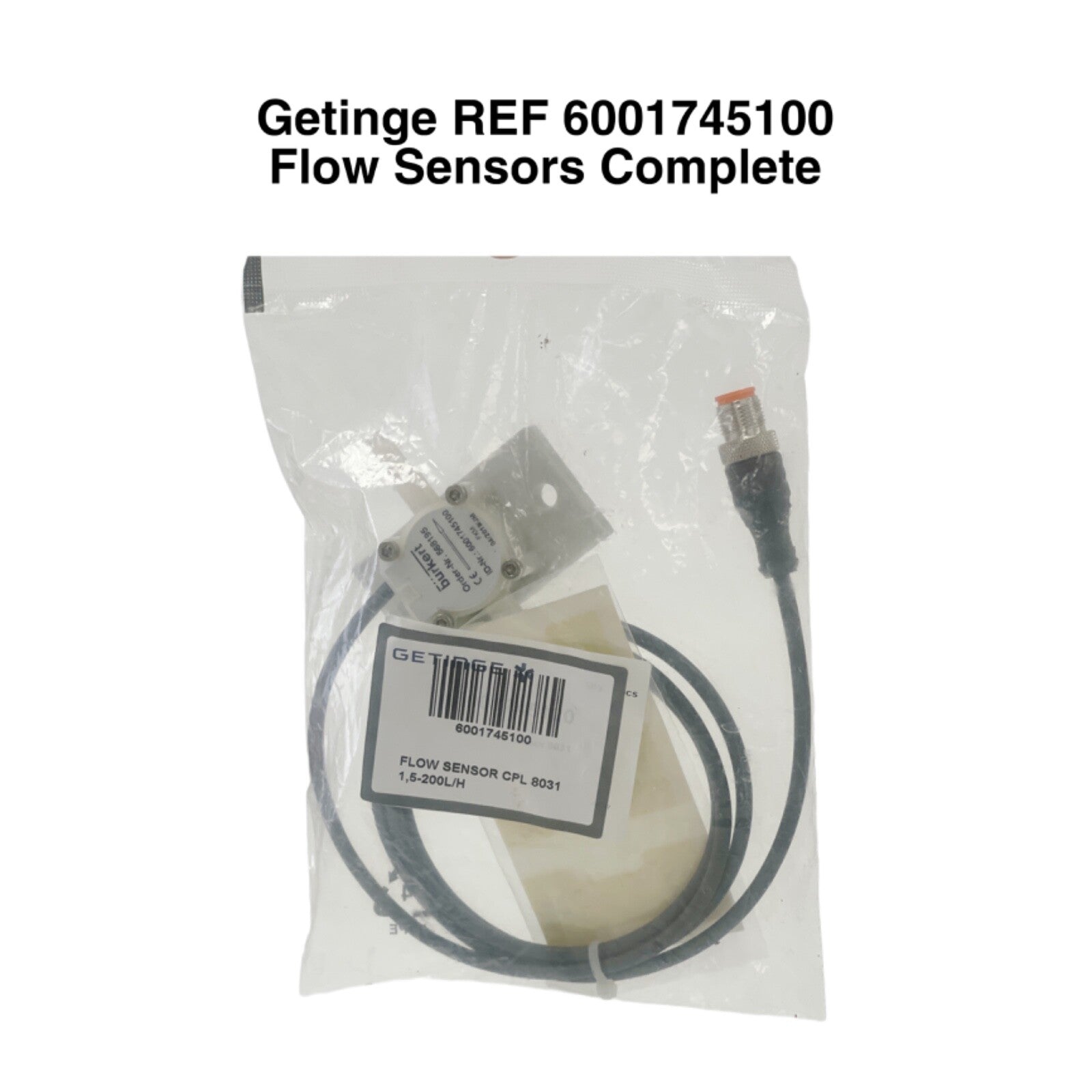 Getinge REF 6001745100 Flow Sensors Complete – Surgical Disposable