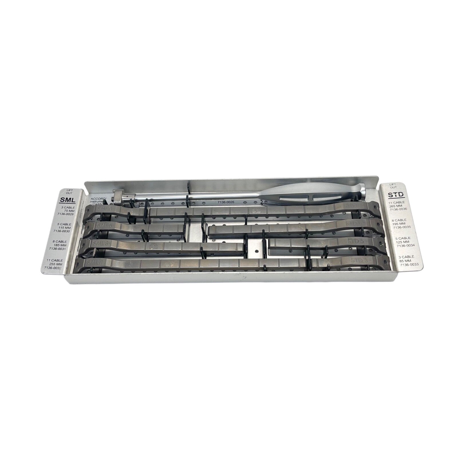 SMITH & NEPHEW 7136-0043 Accord Instrument Set W/ Caddy – Surgical ...