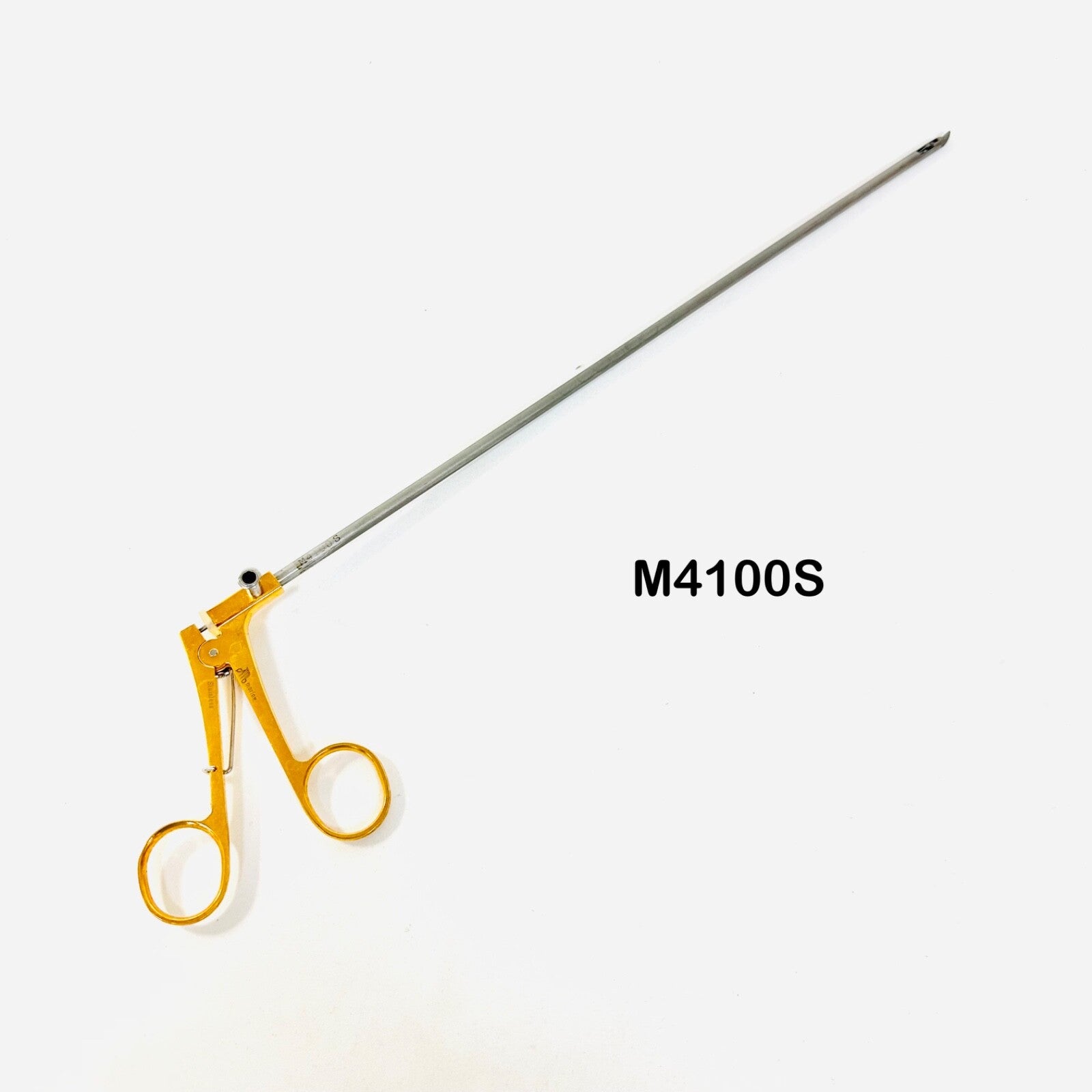 Cooper surgical / MARLOW M4100S Angled Needle Holder W/ Spring Handle ...