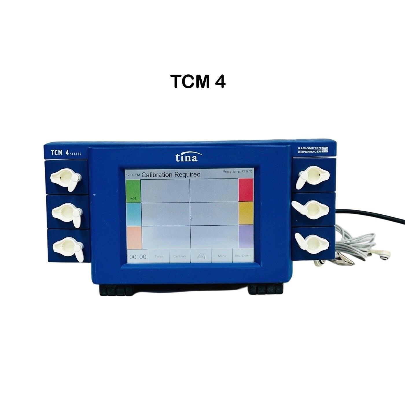 Radiometer TCM400 Monitor TCM 4 Series W/ Six E5250 Sensor – Surgical ...